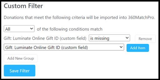 Does Double the Donation integrate with Blackbaud's Luminate Online?
